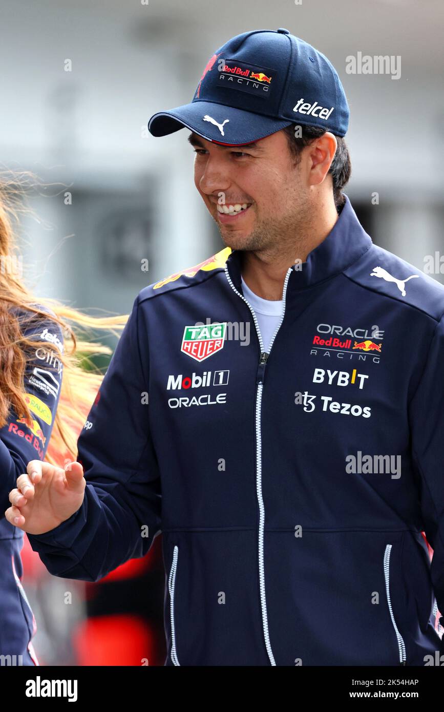 Suzuka, Japan, 06/10/202, 2, Sergio Perez (MEX) Red Bull Racing. 06.10.2022. Formula 1 World ...