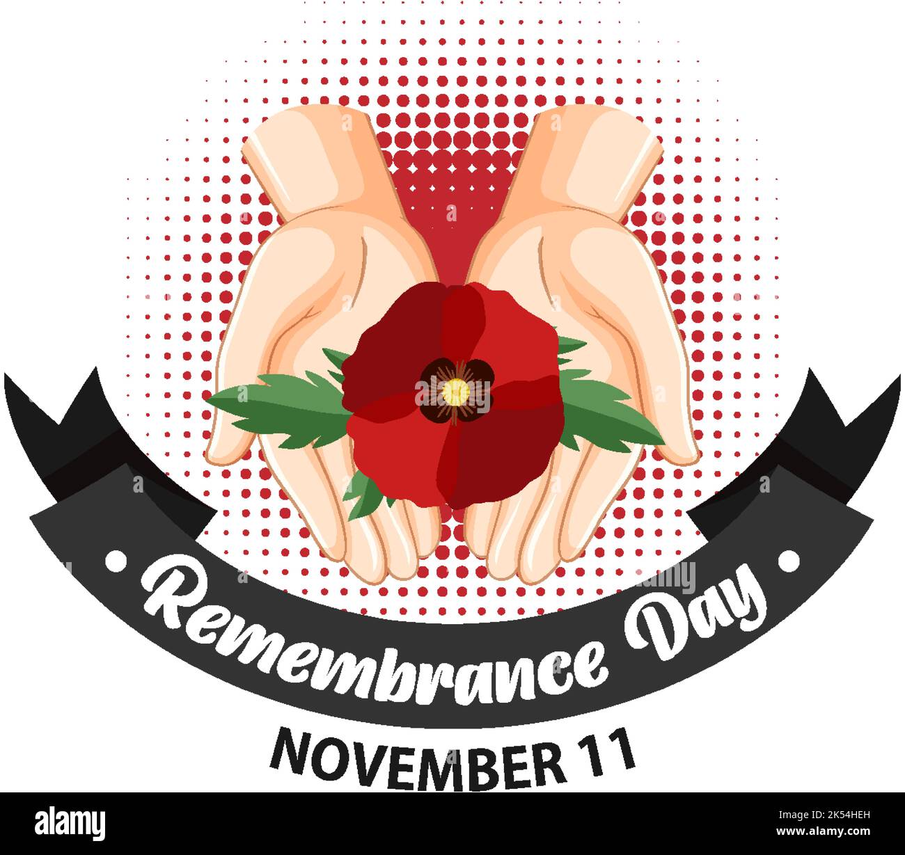 Remembrance day poster design illustration Stock Vector Image & Art - Alamy