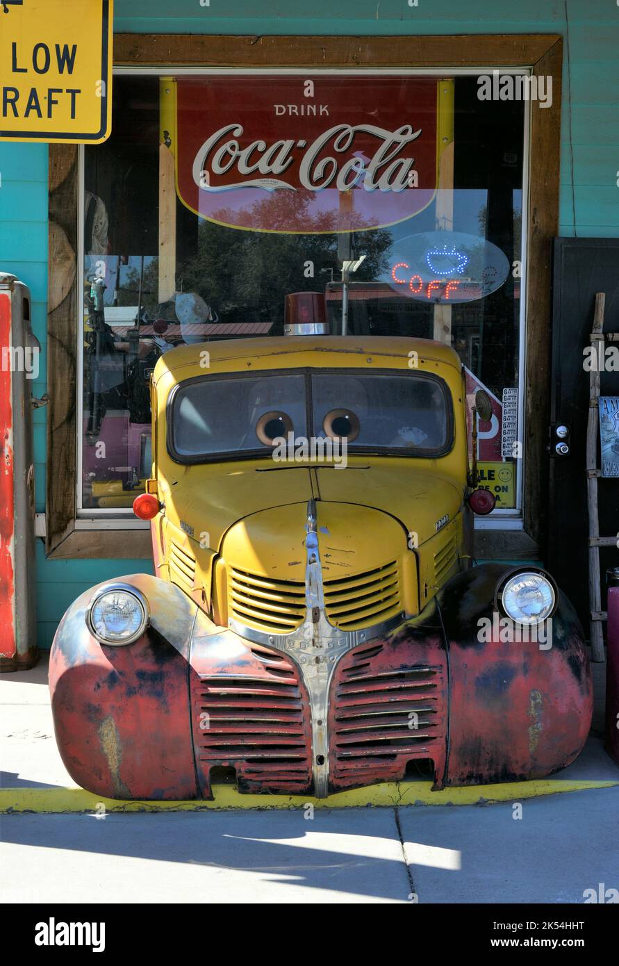 Seligman in a town on Historic Route 66 in the state of Arizona, United ...
