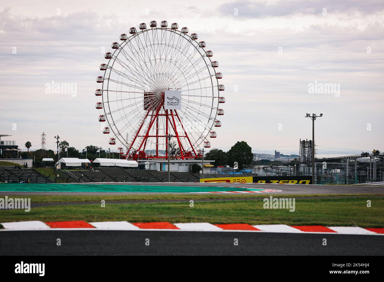 illustration big wheel during the Formula 1 Honda Japanese Grand Prix ...