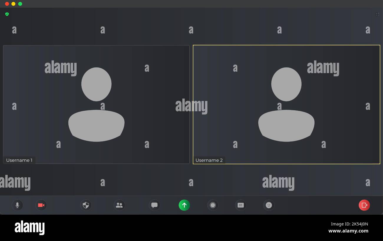 Video conference calls window overlay. Video calls window overlay ...