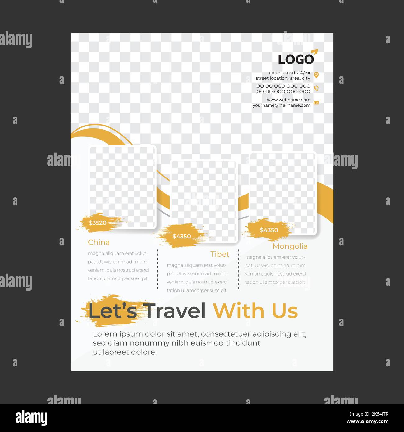 Tourism catalog Stock Vector Images - Alamy