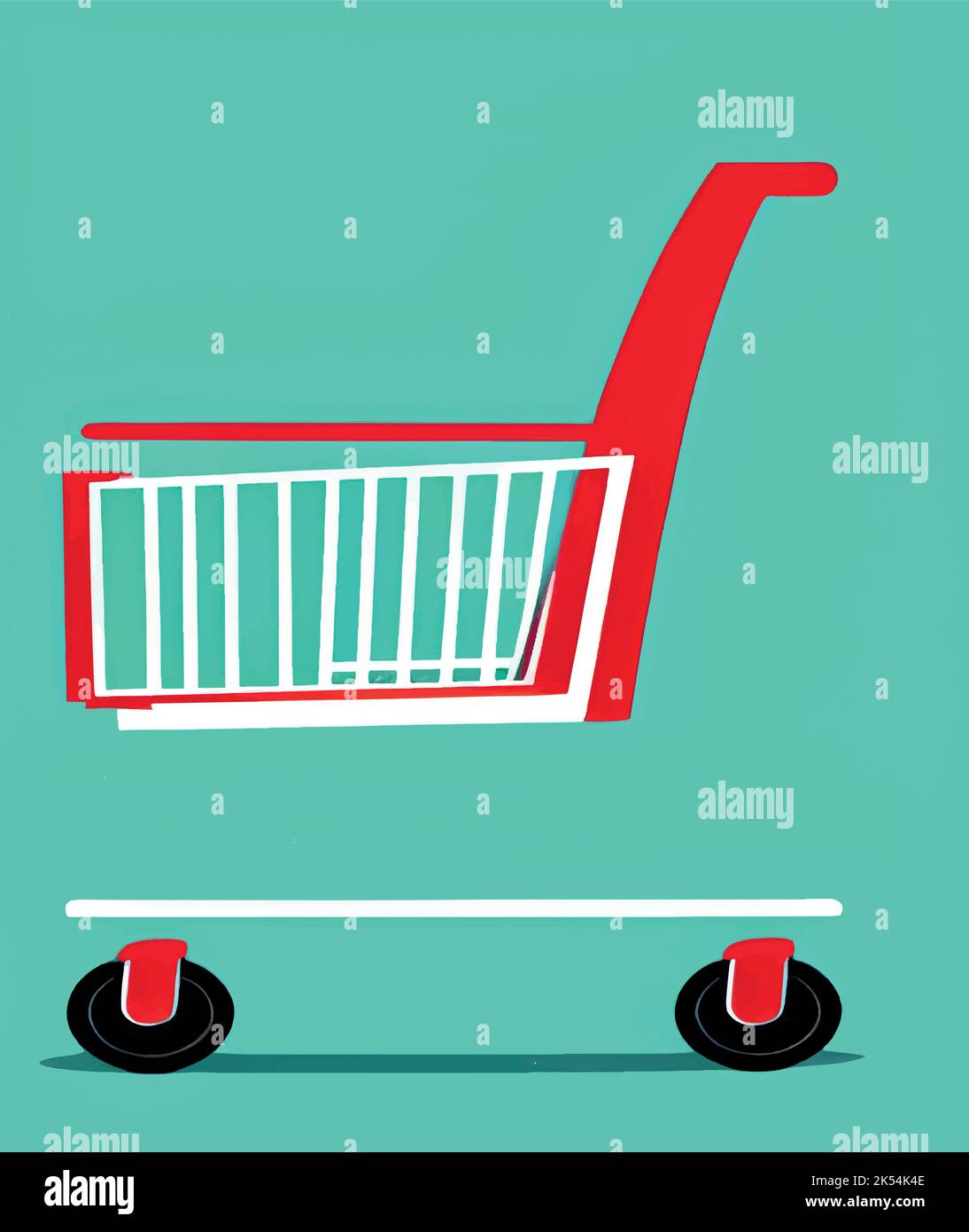 Red trolley car Stock Vector Images - Alamy