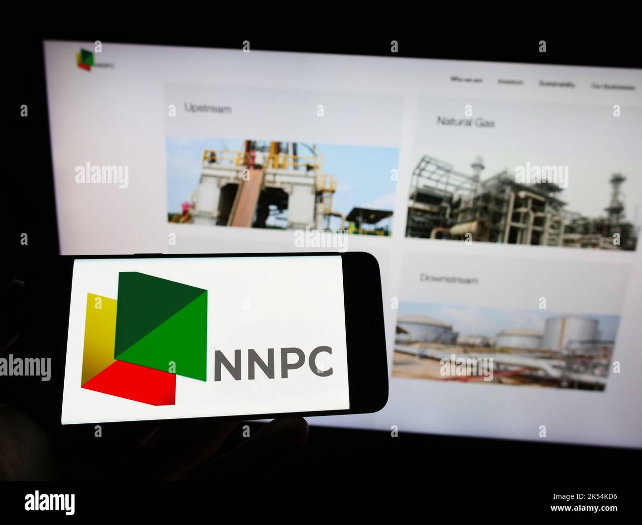 Nigerian national petroleum company hi-res stock photography and images - Alamy