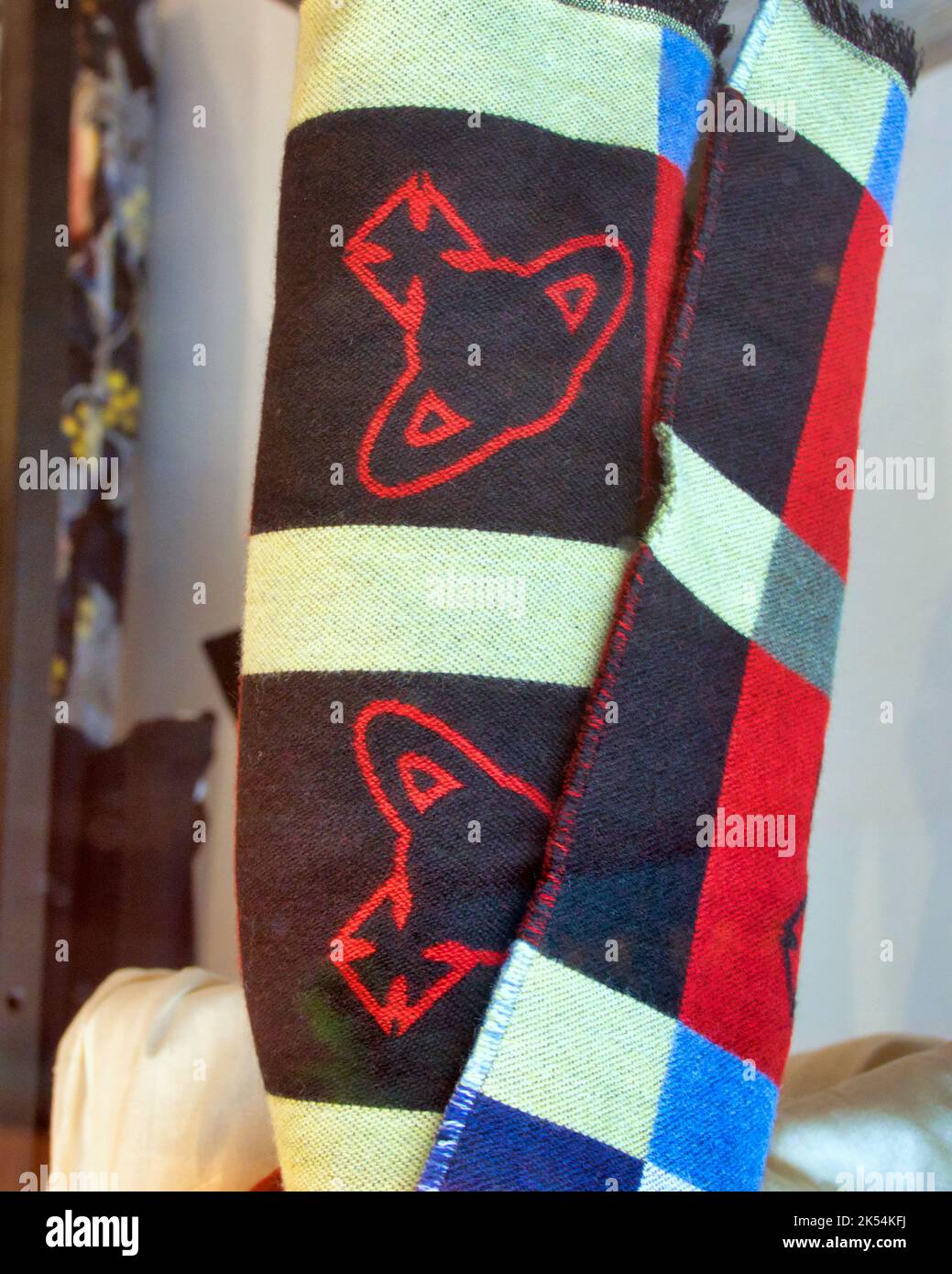 Vivienne Westwood designs iconic fashion Glasgow, Scotland, UK Stock ...