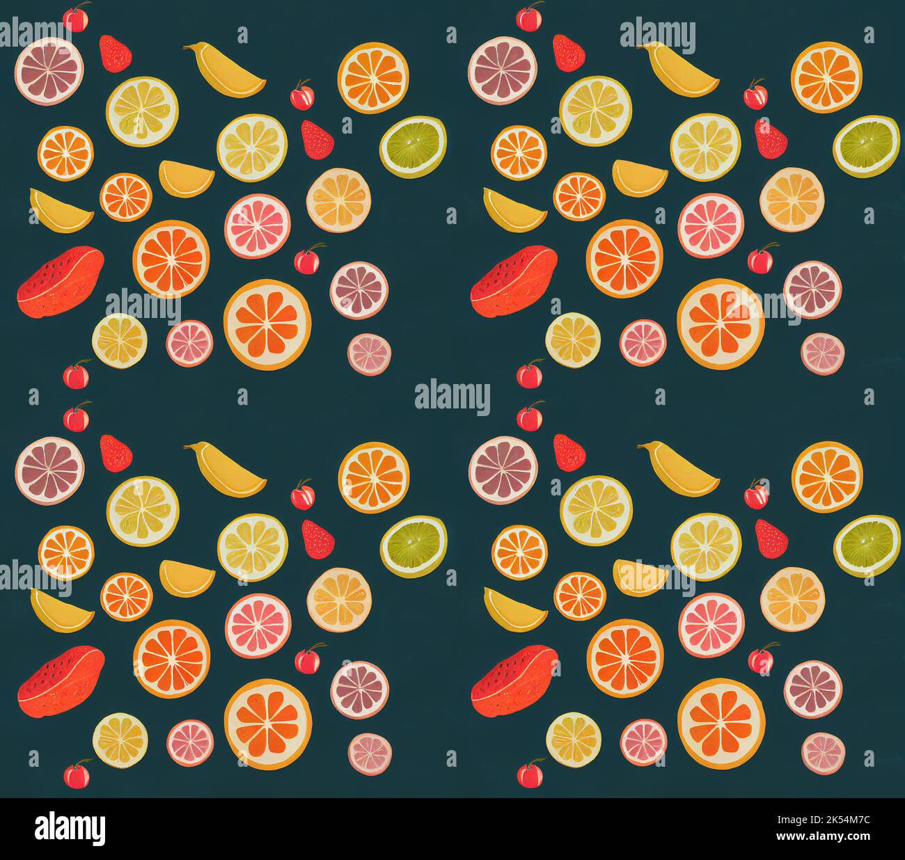 Artistic fruit symmetry hi-res stock photography and images - Alamy