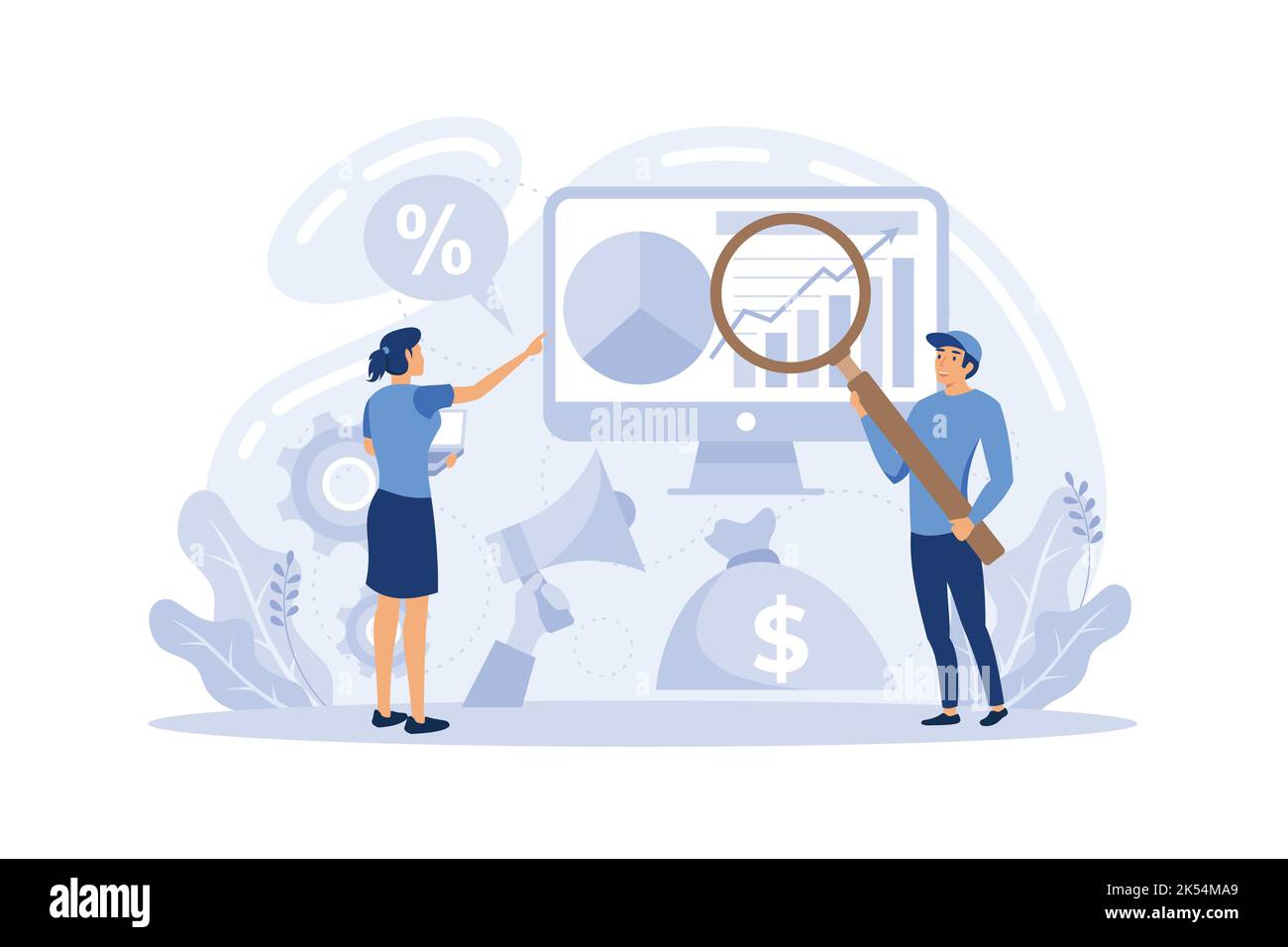 Market research concept. Business research for new product development ...