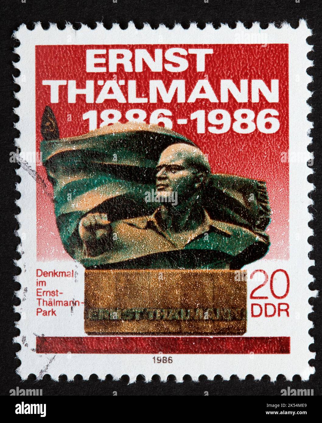 DDR postage stamp Stock Photo - Alamy