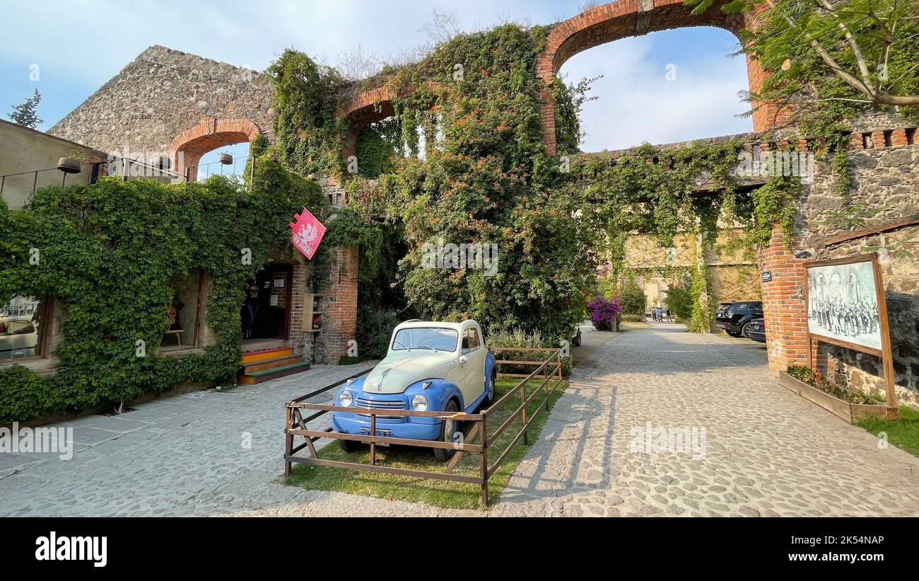 The medieval town in Tlaxcala, Mexico inspired by the Italian Tuscany ...