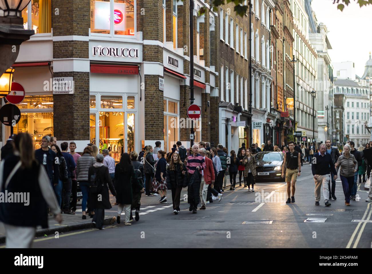 London Around the West End evening and Night Stock Photo - Alamy