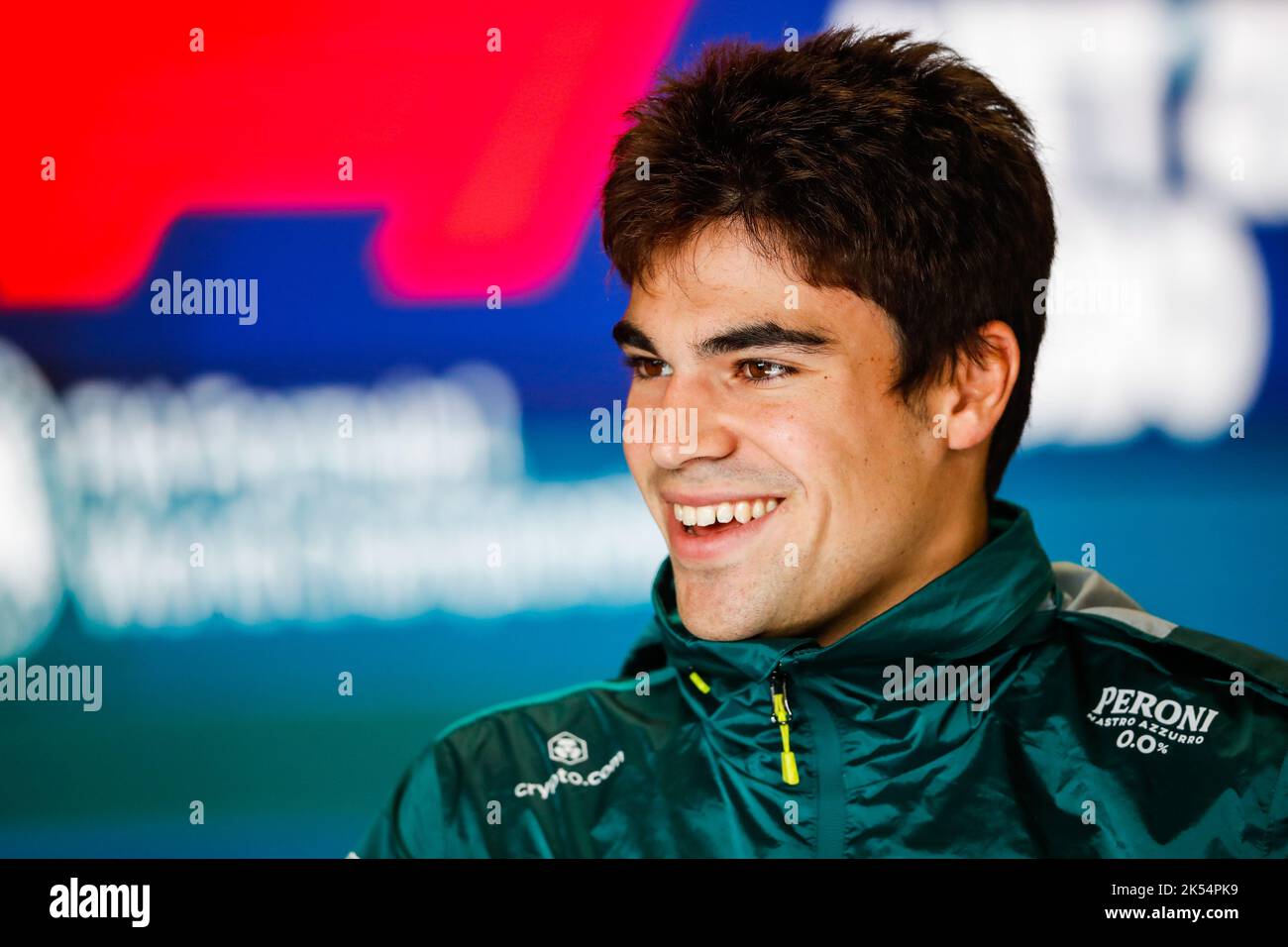 October 6, 2022, Rome, Japan: STROLL Lance (can), Aston Martin F1 Team AMR22, portrait during ...