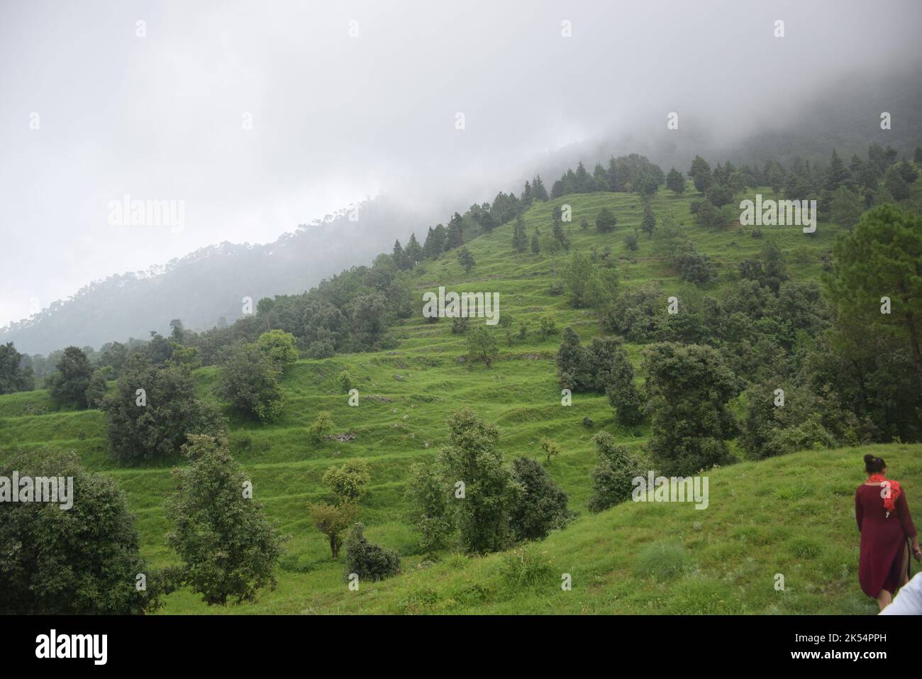 Beautiful view of bhimtal - the hill station Stock Photo - Alamy
