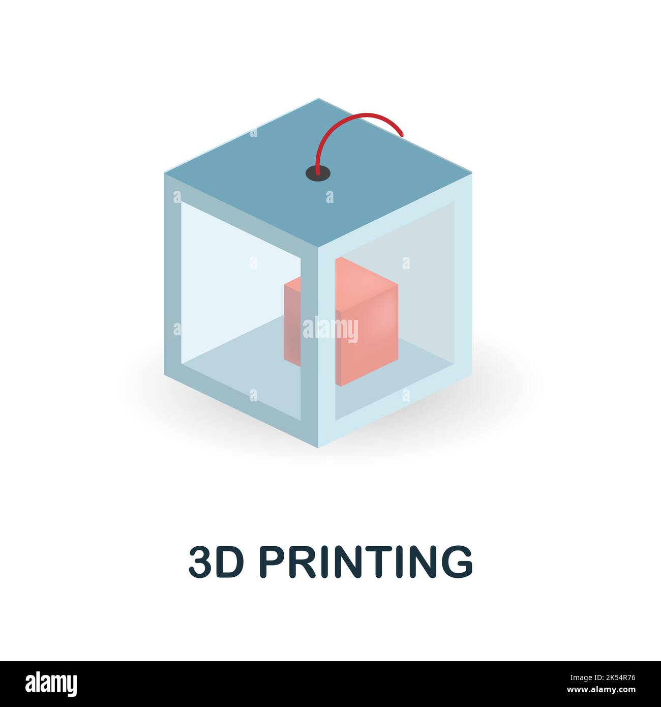 3D Printing icon. 3d illustration from future technology collection ...
