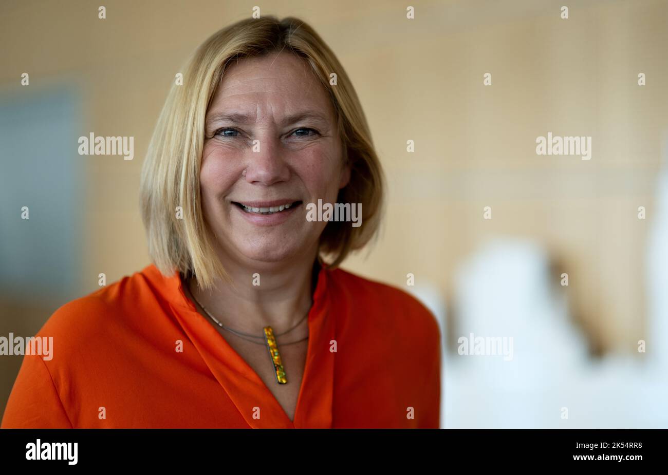 Leipzig, Germany. 05th Oct, 2022. Yvette Gerner, Director-General of ...