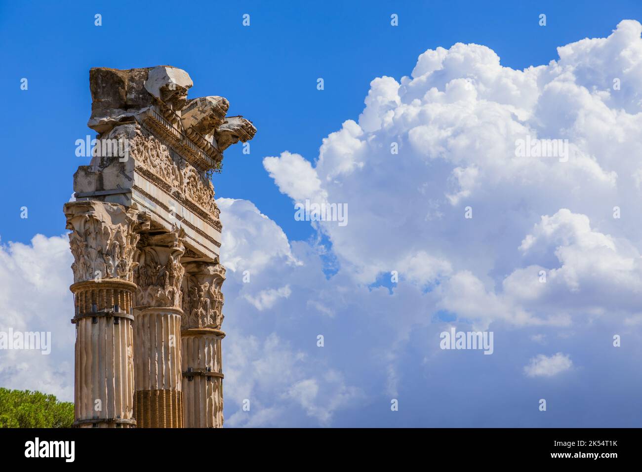 Temple of Venus Genetrix in the Forum of Caesar, Rome Stock Photo - Alamy