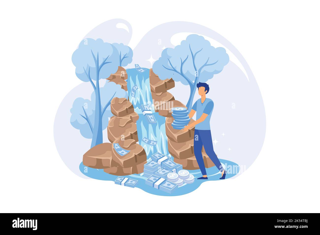 Online banking metaphor, financial consulting, saving account. Mobile ...