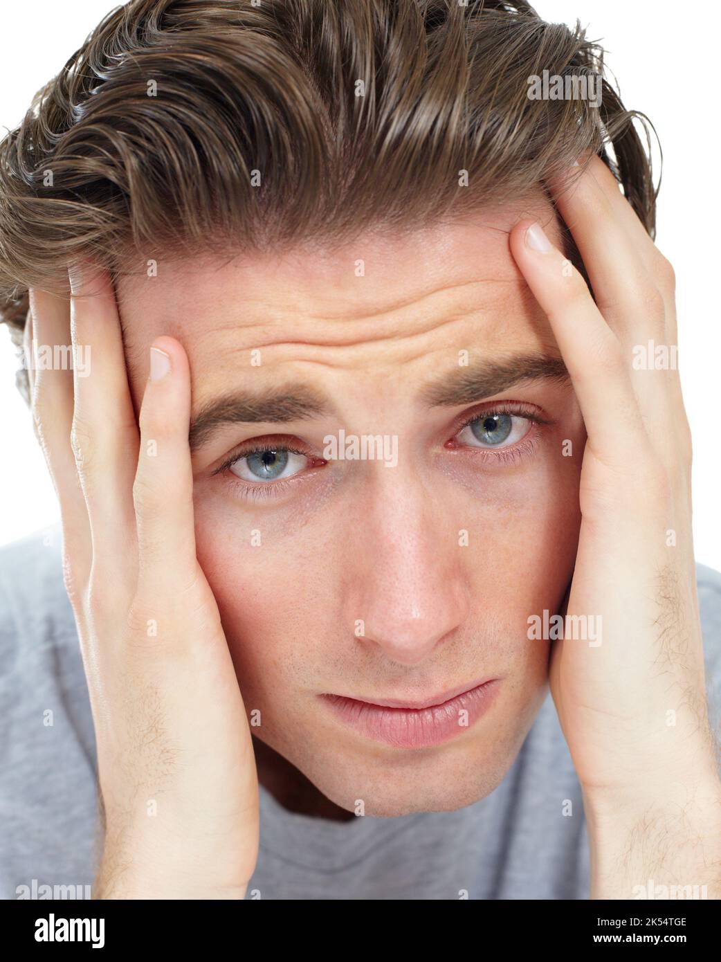 Sad man looking heartbroken hi-res stock photography and images - Alamy