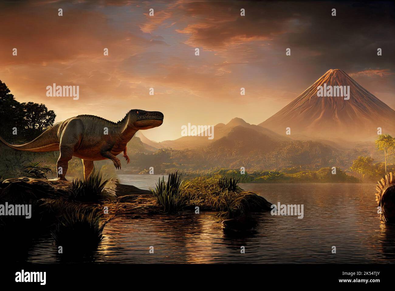 Velociraptor mongoliensis dinosaur cretaceous hi-res stock photography ...