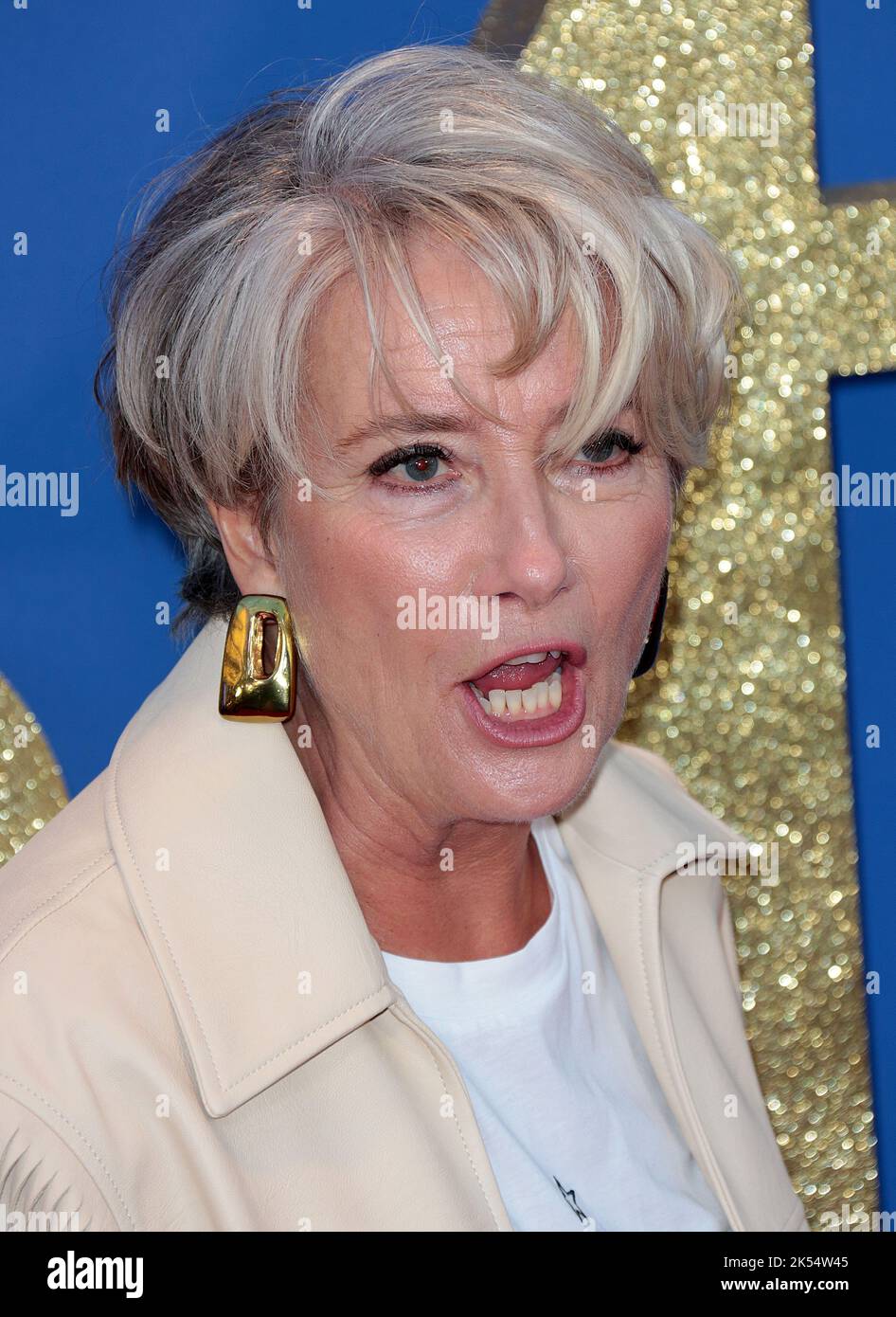 Oct 05, 2022 - London, England, UK - Emma Thompson attending 66th BFI ...