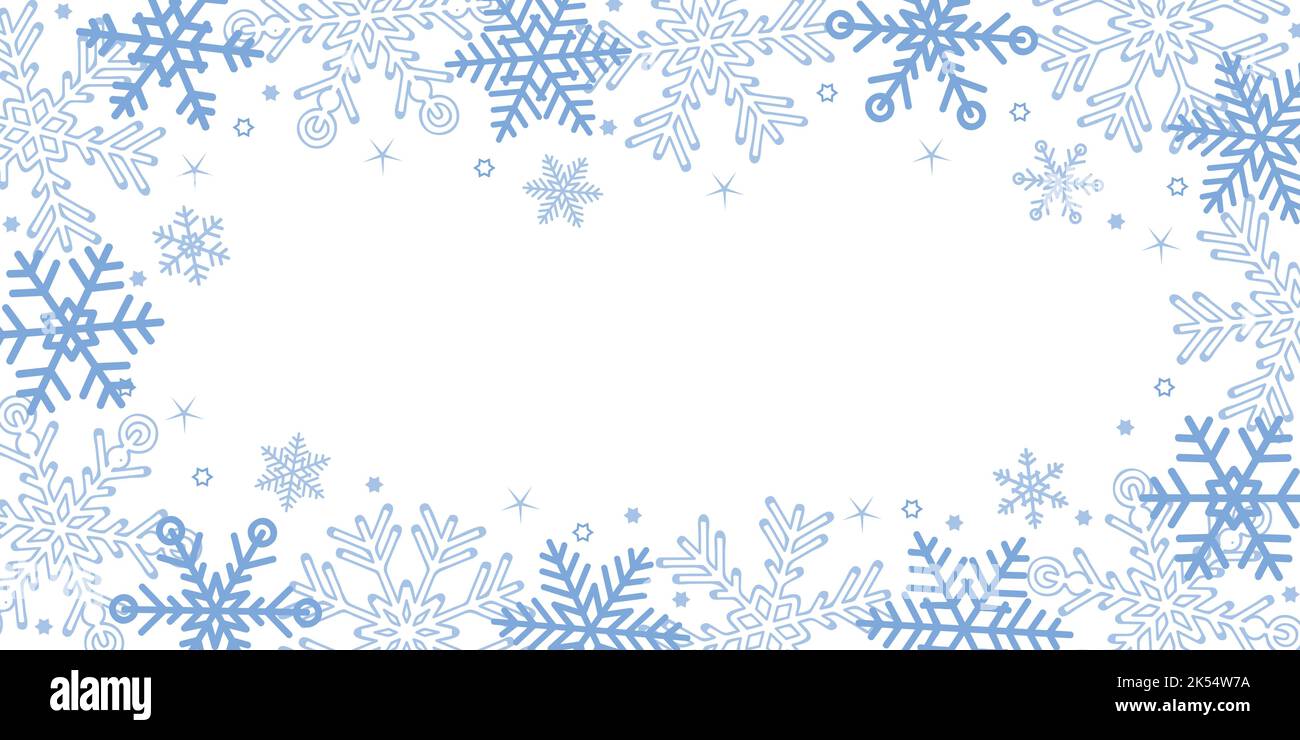 Images Of Snowflake Borders