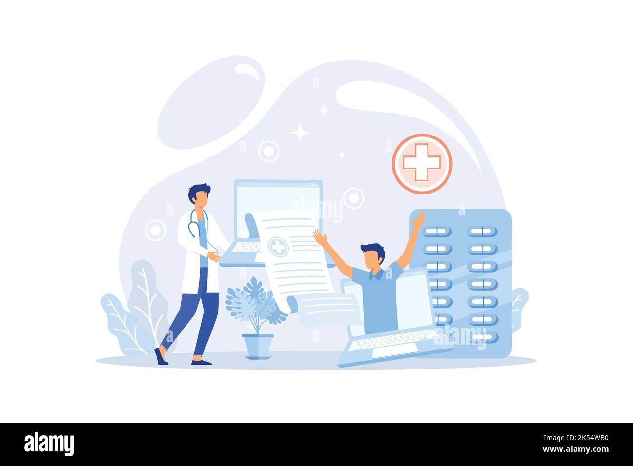 Online medical consultation and prescription medicine: professional ...