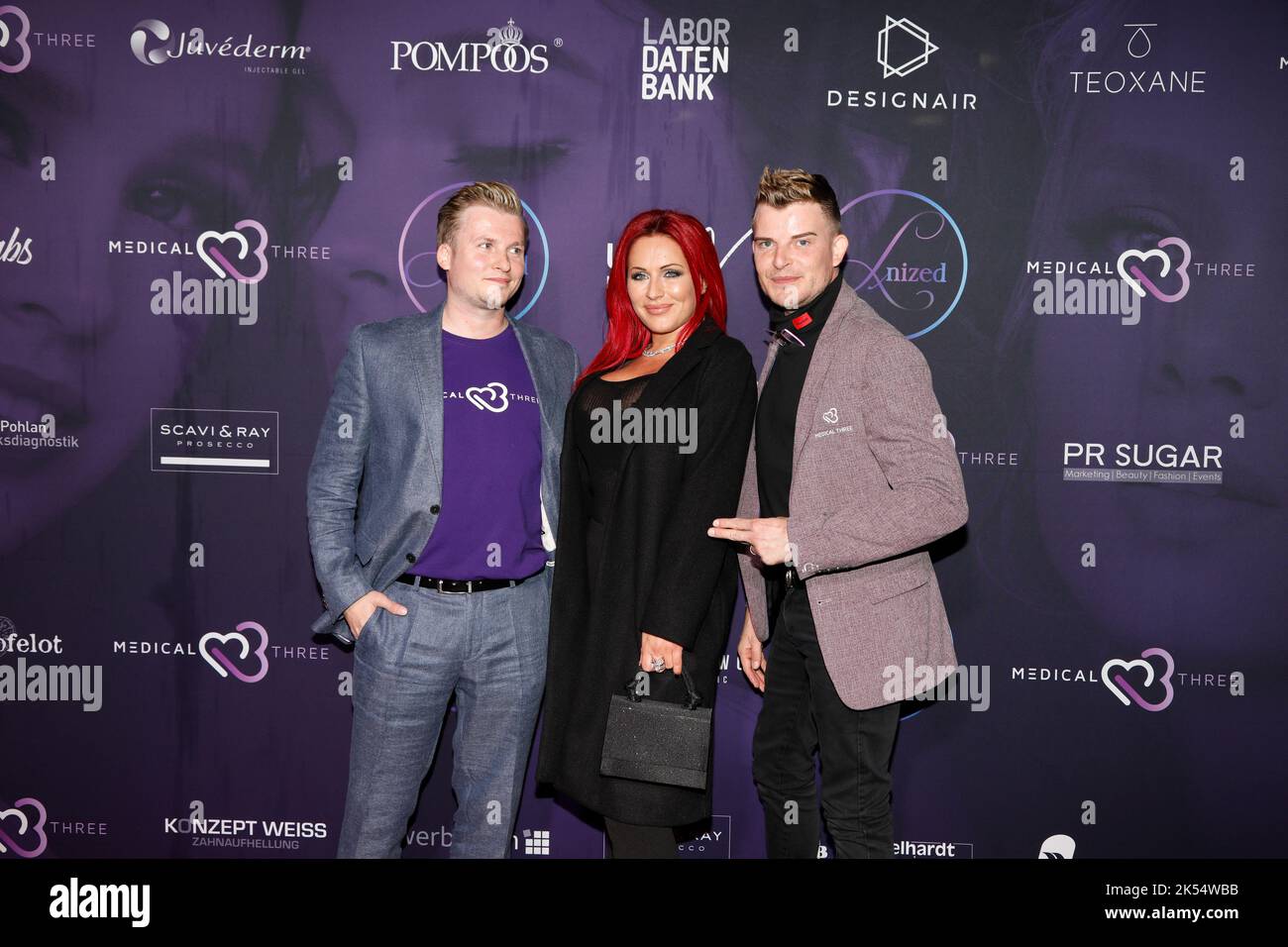 Robert Rüdiger, Julia Jasmin Rühle aka JJ und Jan Rüdiger beim Grand ...