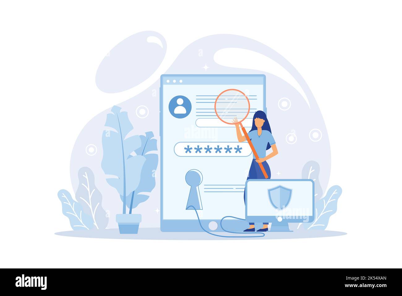 Two factor authentication vector vectors hi-res stock photography and ...