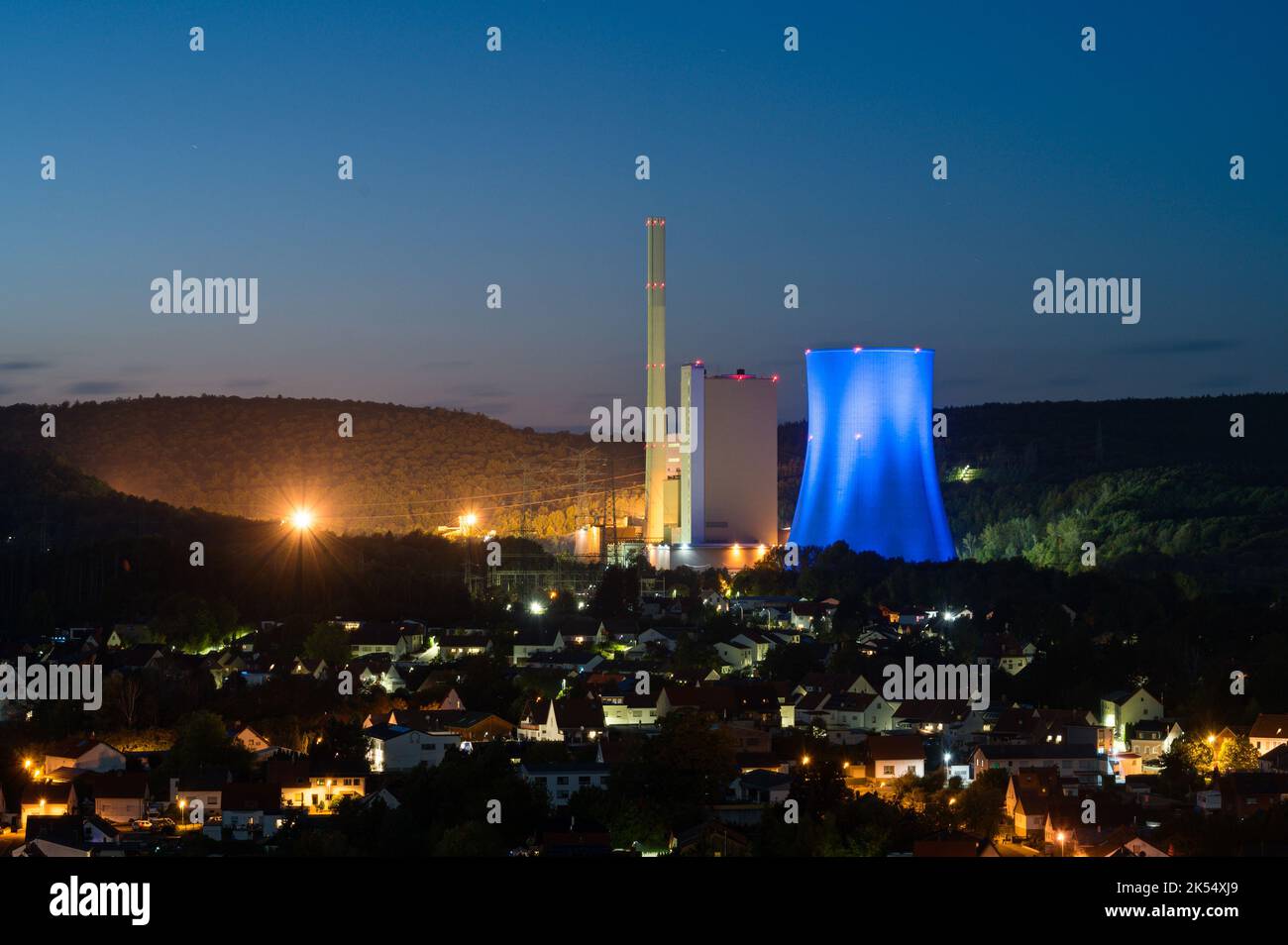 Bexbach, Germany. 05th Oct, 2022. The STEAG Bexbach power plant. The ...