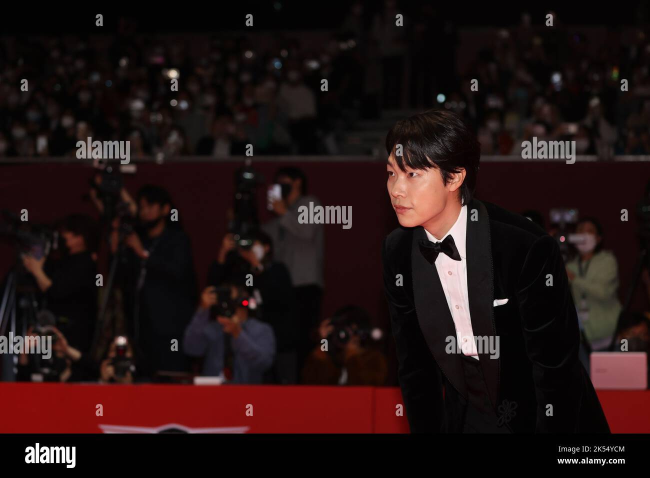 Gwangju, Japan, Oct. 5, 2022, 06th Oct, 2022. S. Korean actor Ryu Jun ...