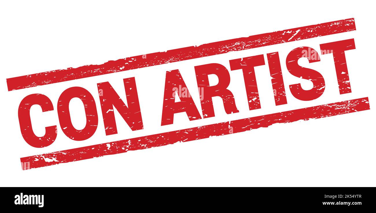 Con artist stamp hi-res stock photography and images - Alamy