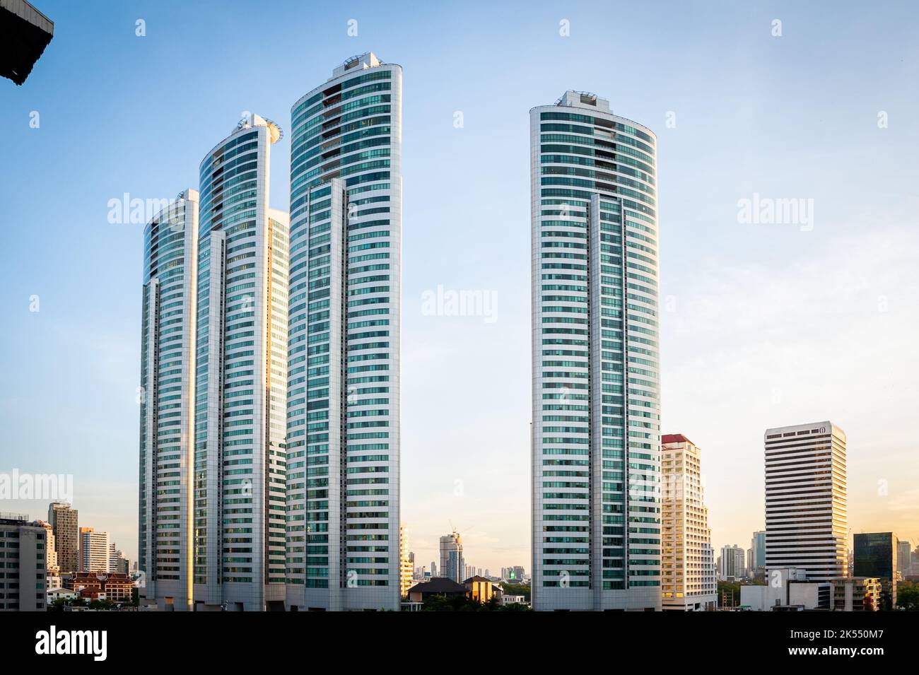 Views of The Millennium Residence on Soi 20, Bangkok Thailand Stock ...