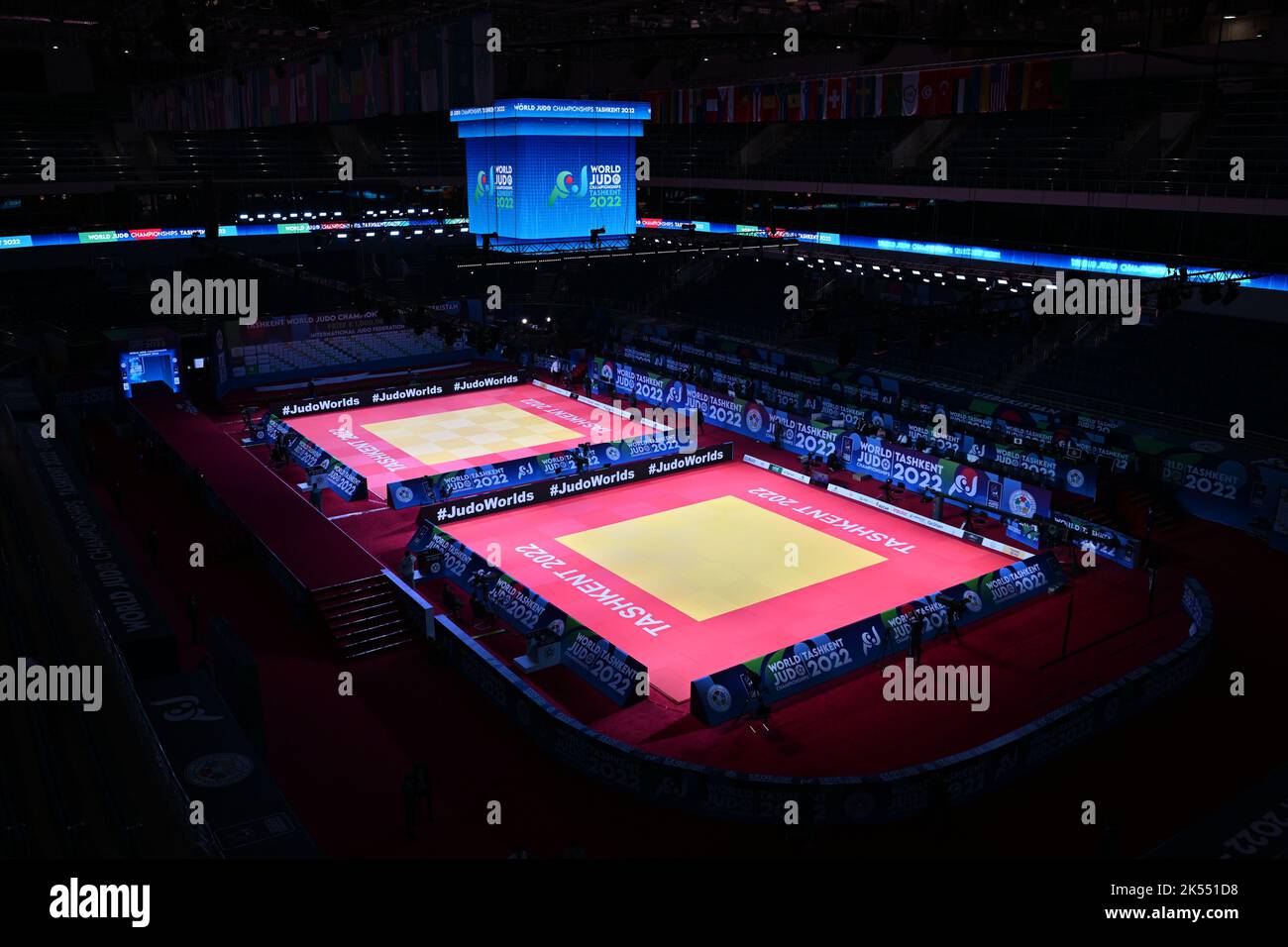 Tashkent, Uzbekistan. Credit: MATSUO. 6th Oct, 2022. General view Judo ...