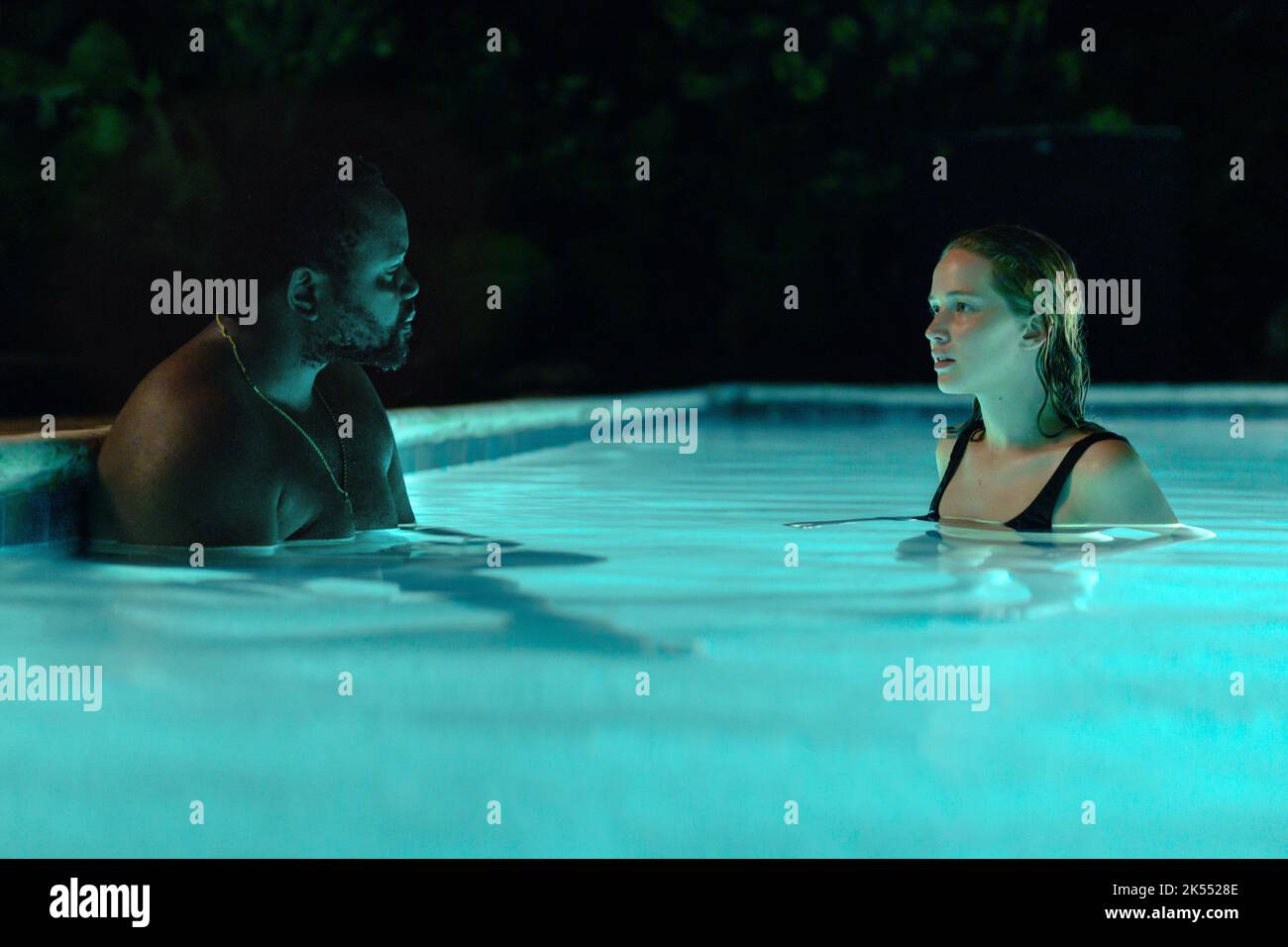 JENNIFER LAWRENCE and BRIAN TYREE HENRY in CAUSEWAY (2022), directed by ...