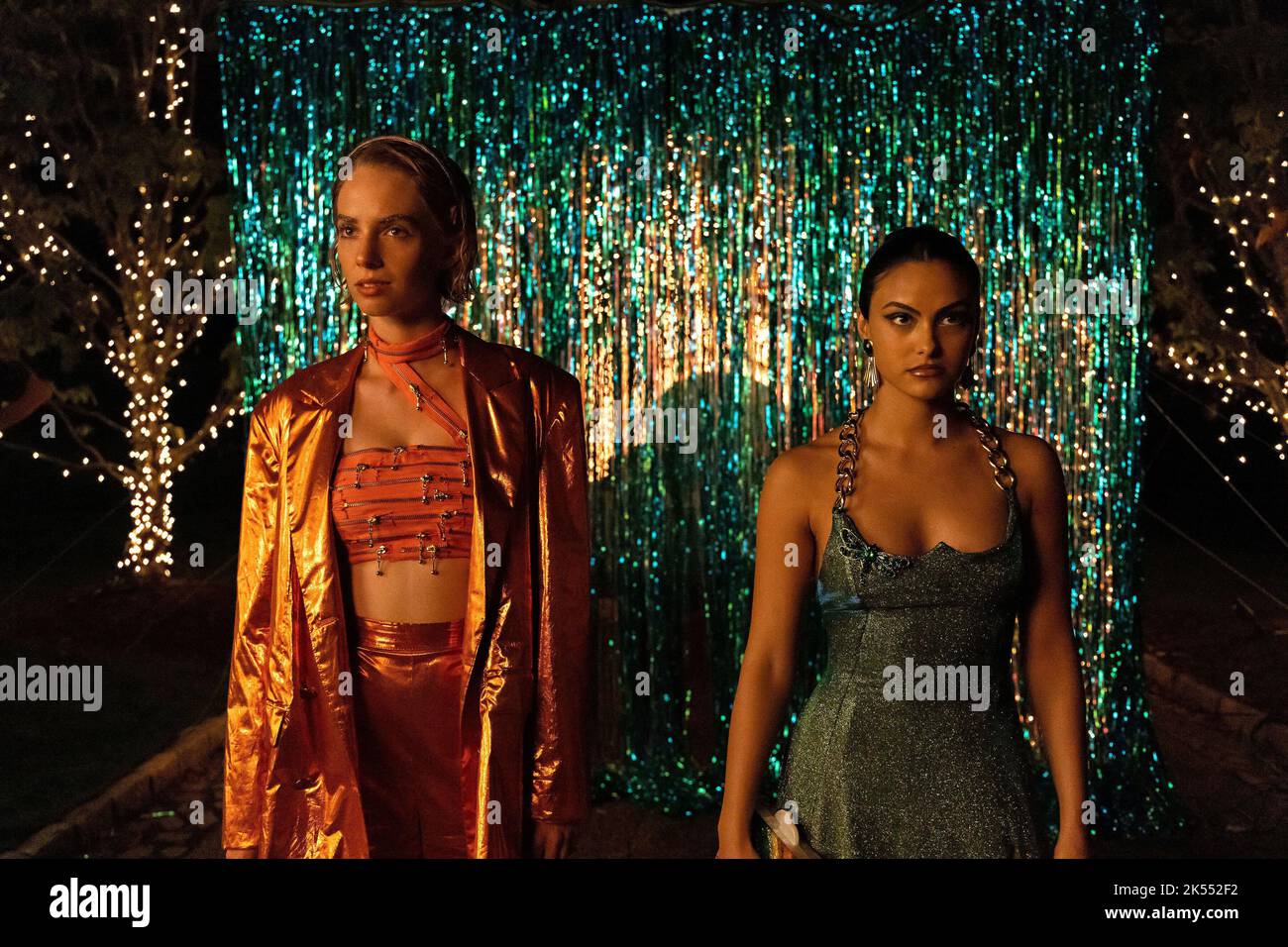 CAMILA MENDES and MAYA HAWKE in DO REVENGE (2022), directed by JENNIFER ...