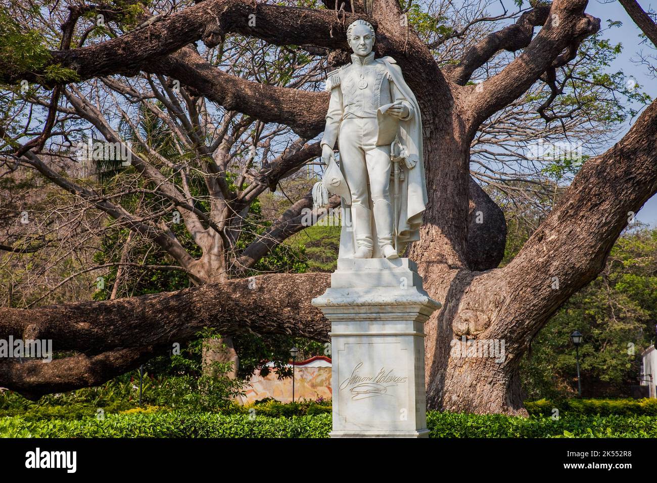 Colombia, Santa Marta, in the botanical park Quinta de San Pedro ...