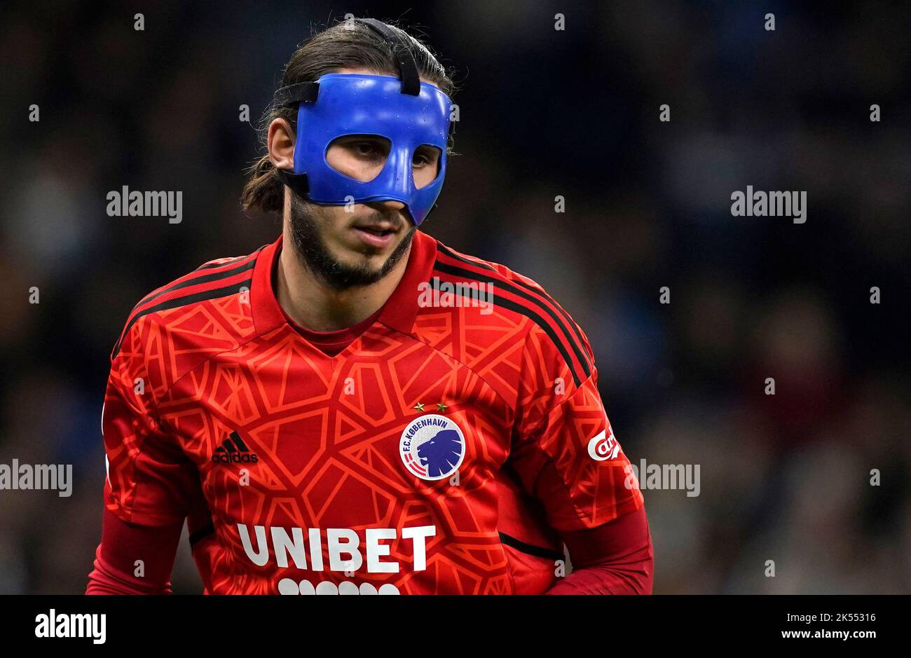 Manchester, England, 5th October 2022. Kamil Grabara of FC Copenhagen ...
