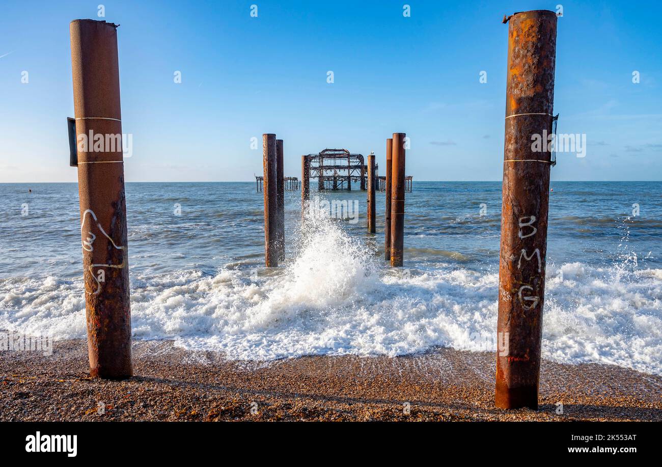 Britain england english uk british sussex 2022 brighton october hi-res ...