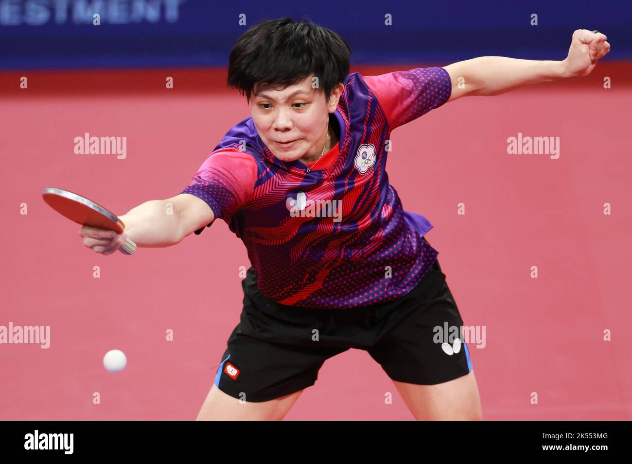 Chengdu, China's Sichuan Province. 6th Oct, 2022. Cheng I-Ching of ...