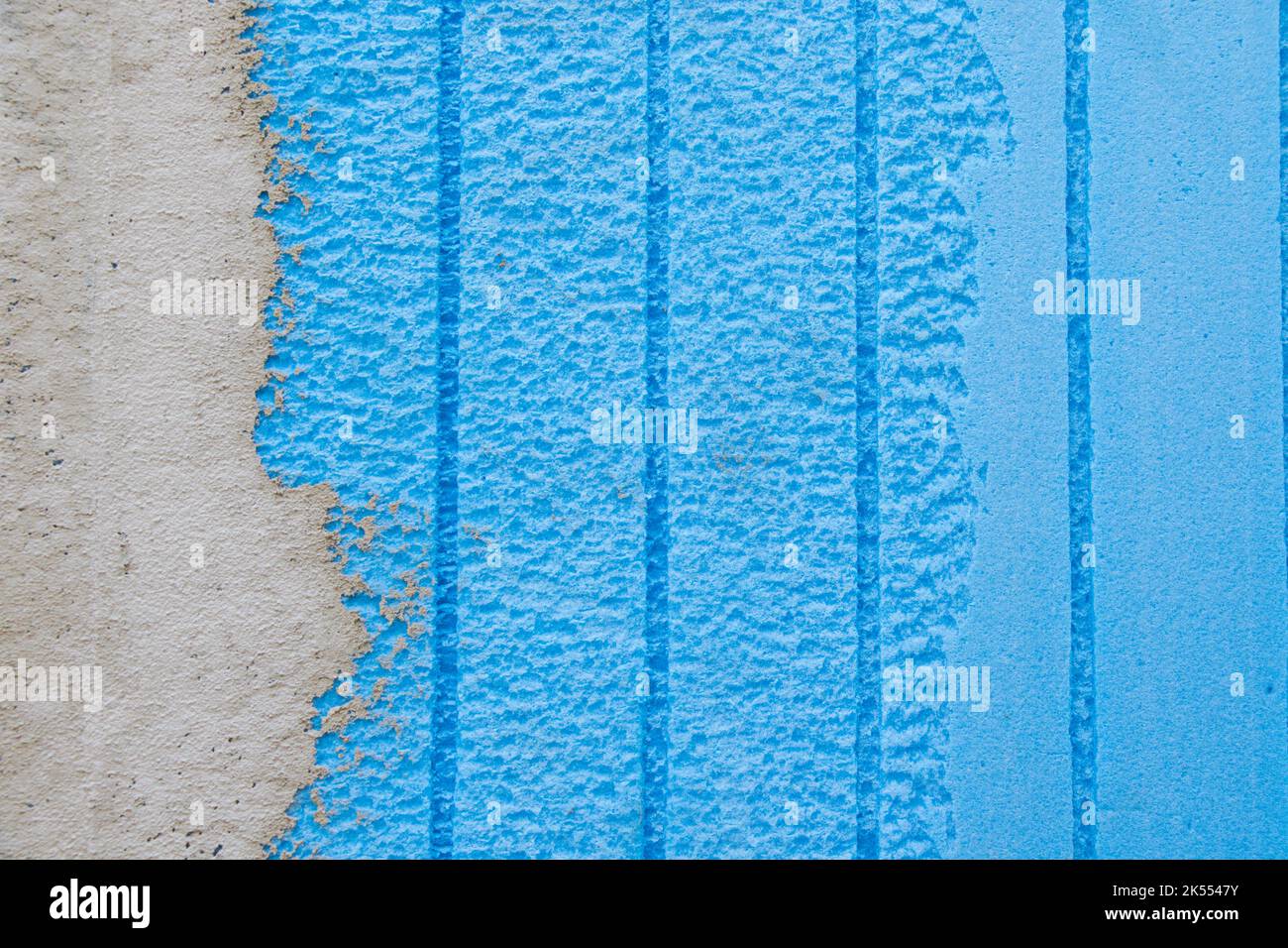 XPS texture and background, blue color Stock Photo - Alamy