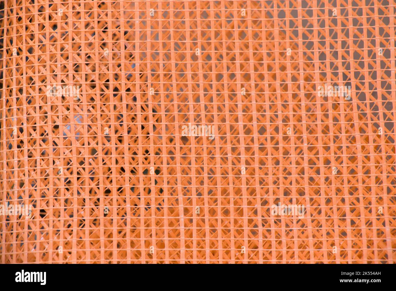 orange plastic fence for XPS, background and texture Stock Photo - Alamy