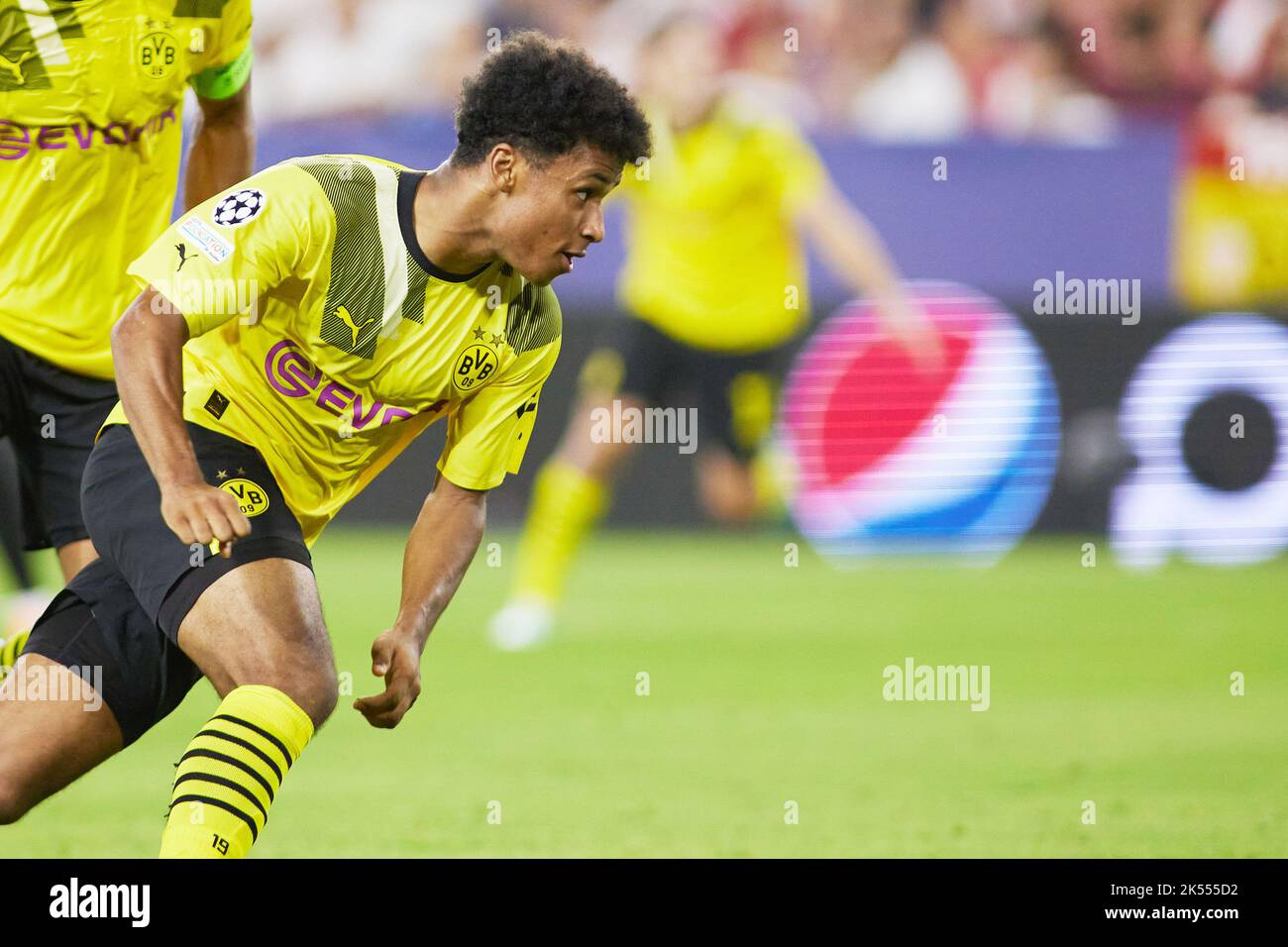 October 5, 2022, Rome, Spain: Karim Adeyemi of Borussia Dortmund ...