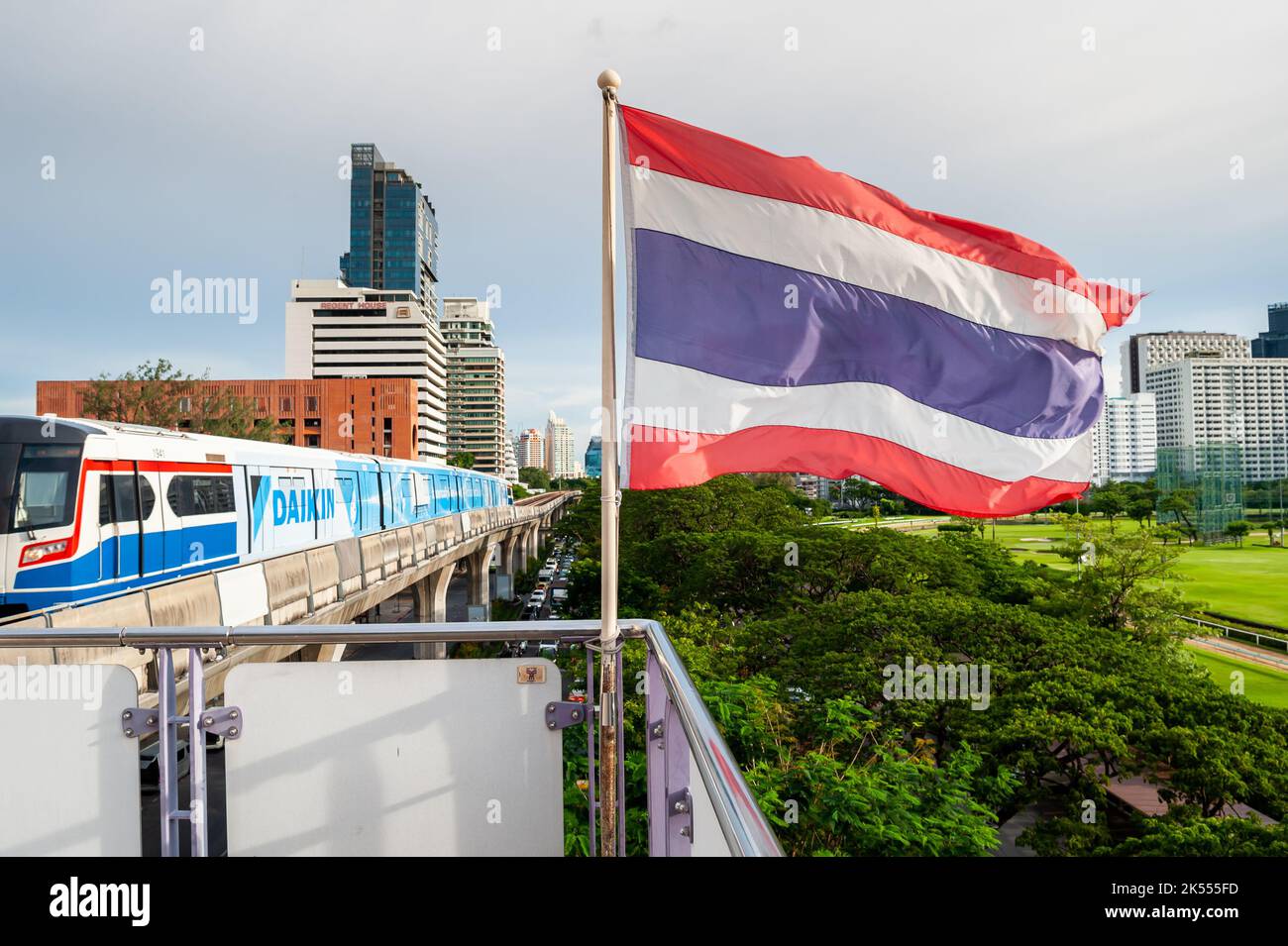 Ratchadamri skytrain station hi-res stock photography and images - Alamy