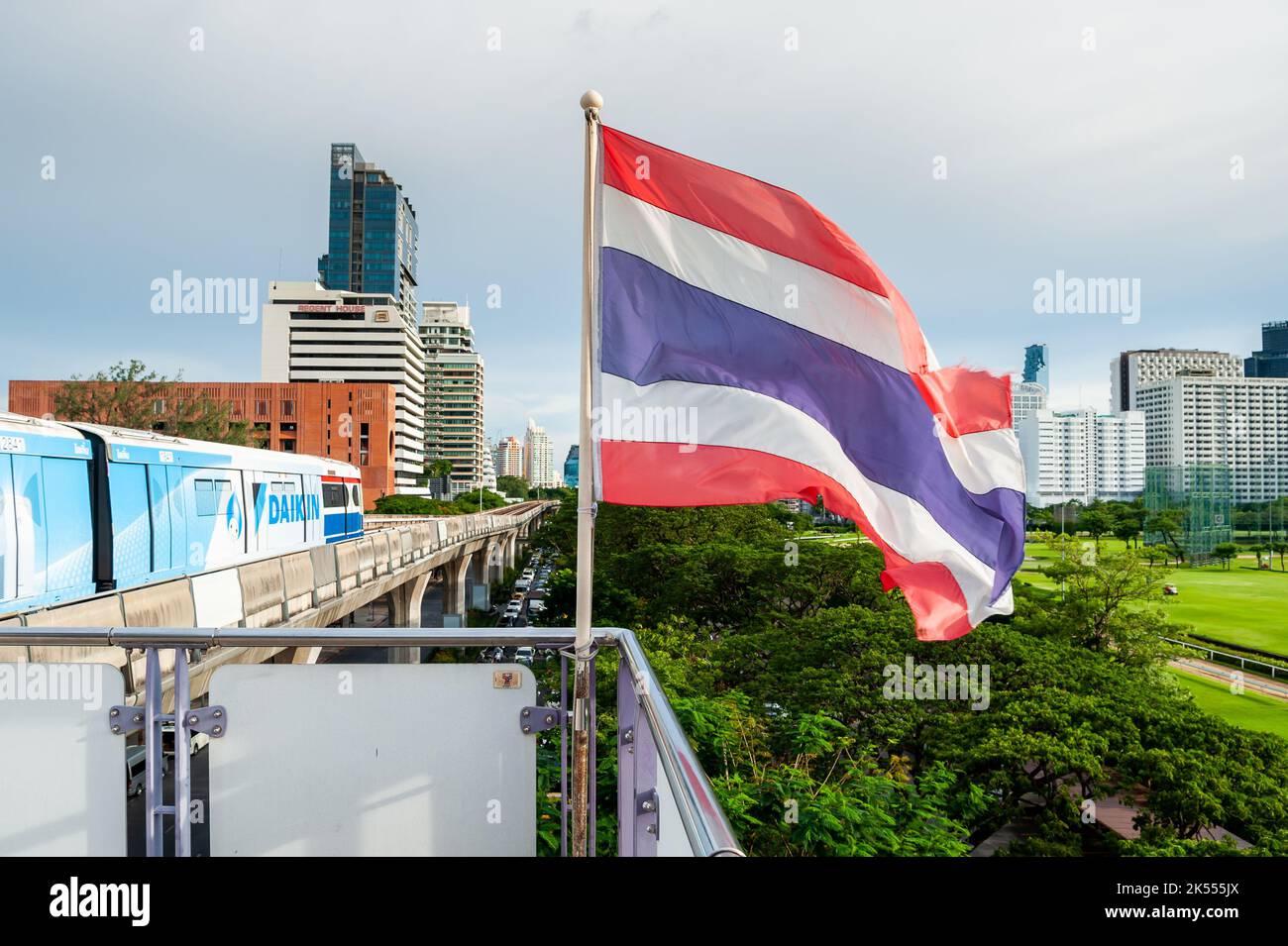 Ratchadamri skytrain station hi-res stock photography and images - Alamy
