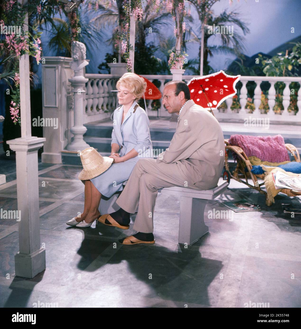 Blick über den Zaun, Fernsehfilm, Deutschland 1962, Regie: Wilm ten ...