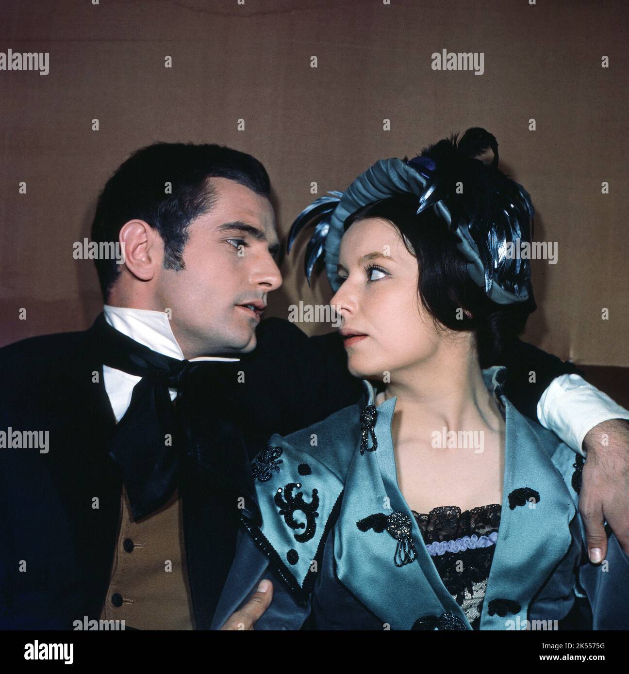 Madame Bovary, Fernsehfilm, Deutschland 1968, Regie: Hans Dieter Schwarze, Darsteller: Andreas ...