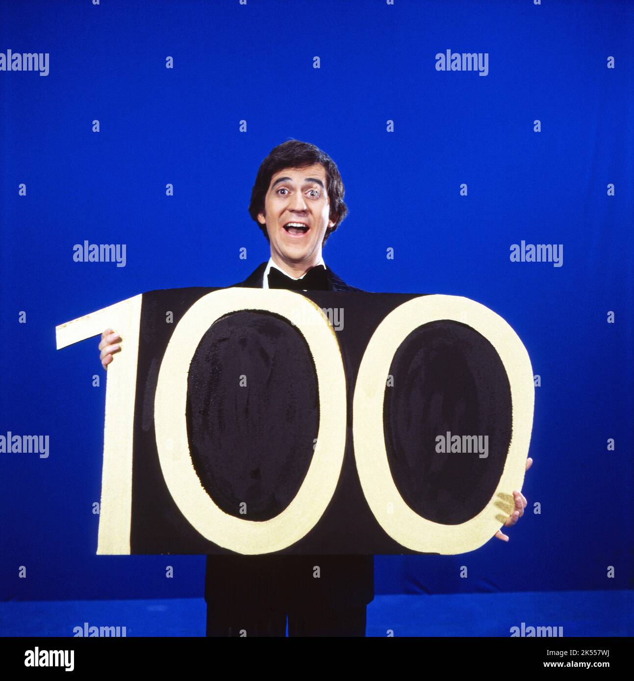 Disco ZDF Musiksendung, Moderator Ilja Richter präsentiert die 100 ...