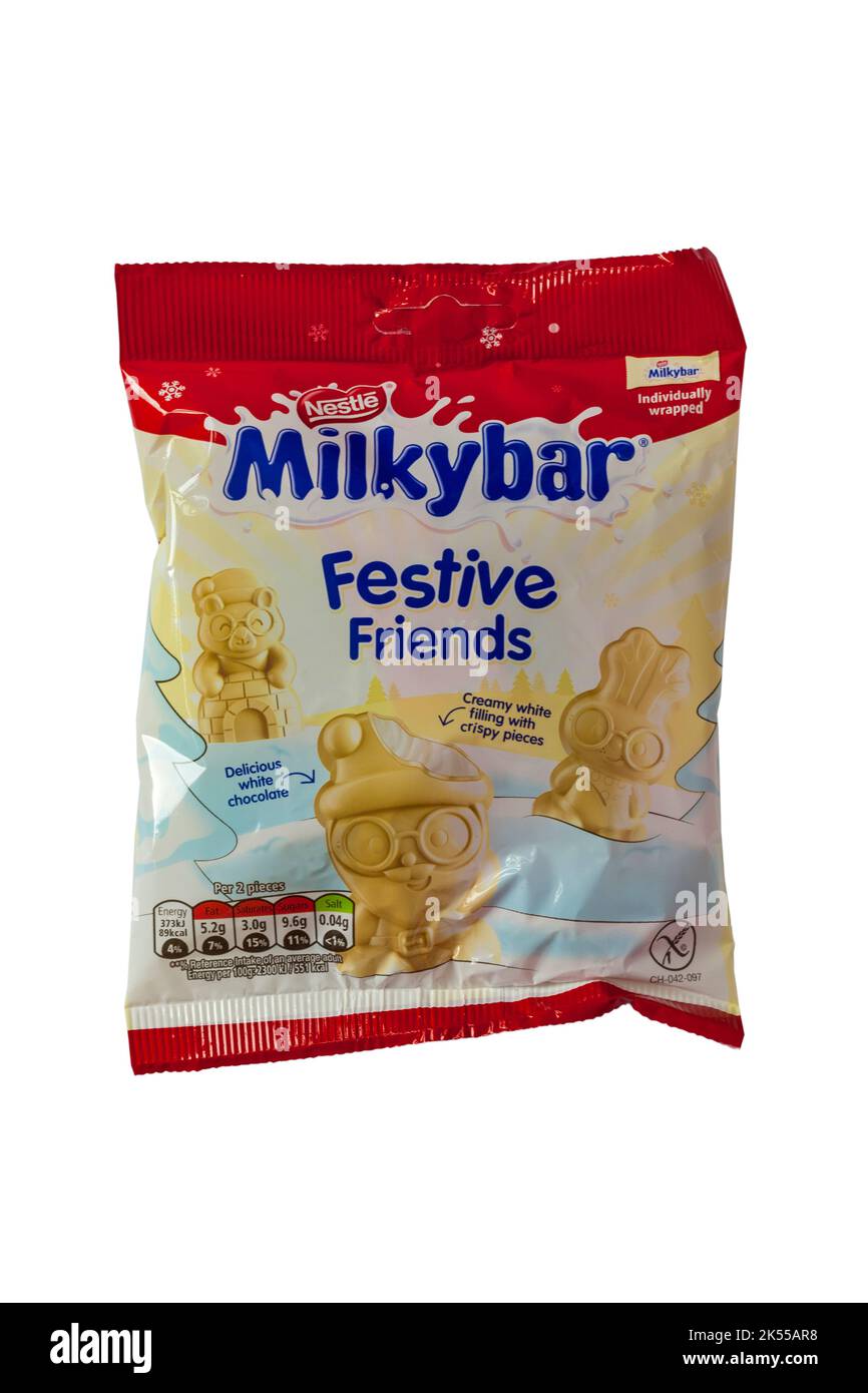 Nestle milkybar festive friends Cut Out Stock Images & Pictures - Alamy
