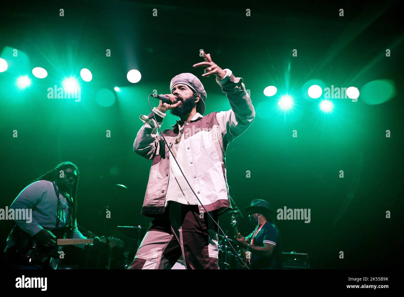 Protoje performs live in concert during his california tour at the UC ...