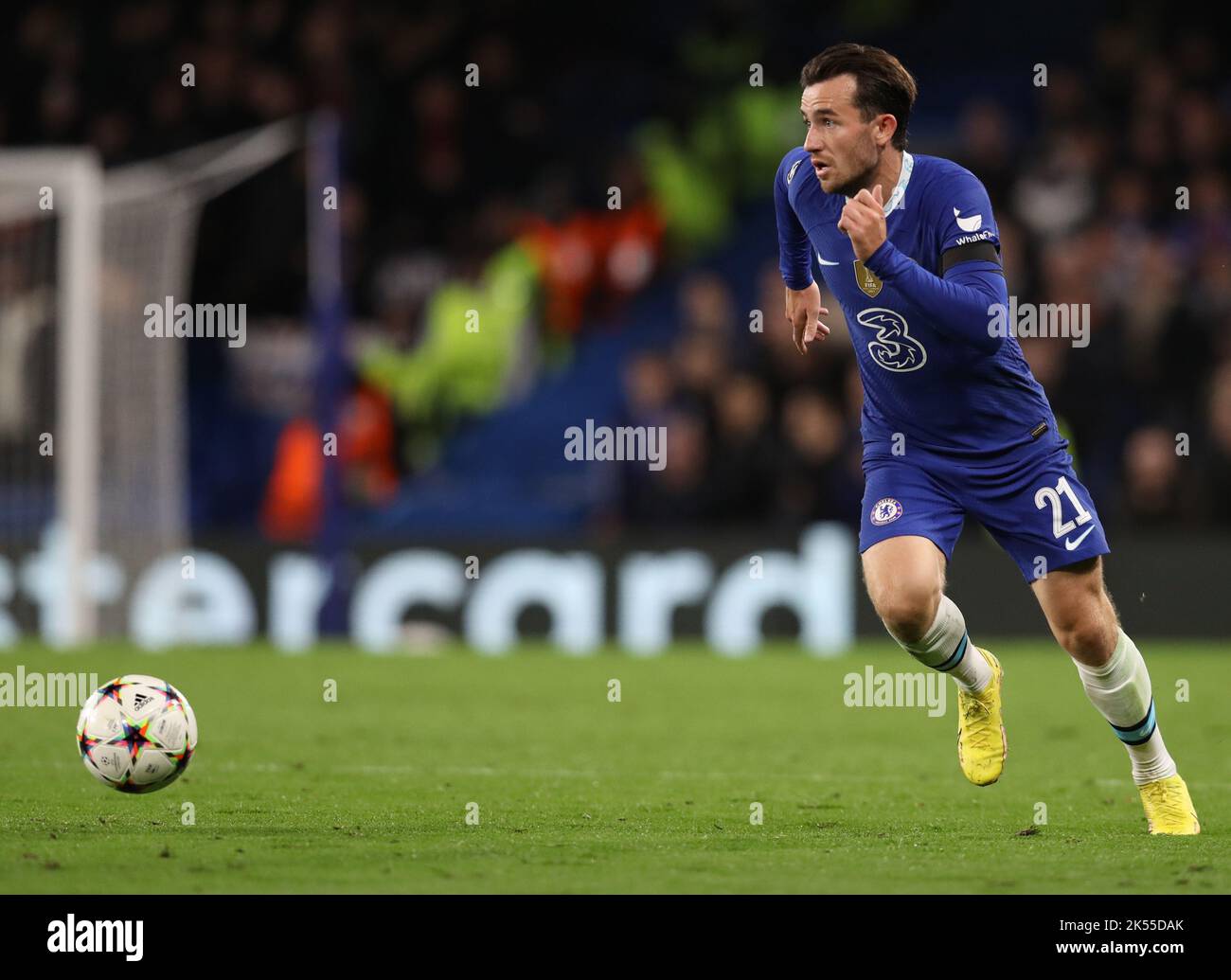 London, England, 5th October 2022. Ben Chilwell of Chelsea during the ...