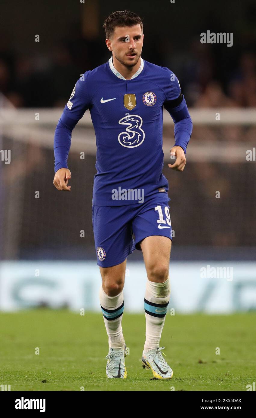London, England, 5th October 2022. Mason Mount of Chelsea during the ...